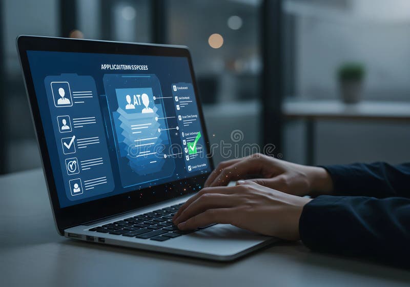 3,789 Online Application Form Laptop Screen Stock Photos - Free ...