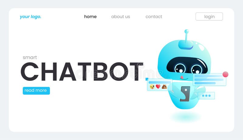 An Online Assistant Bot on a Landing Page Template. the Technical ...