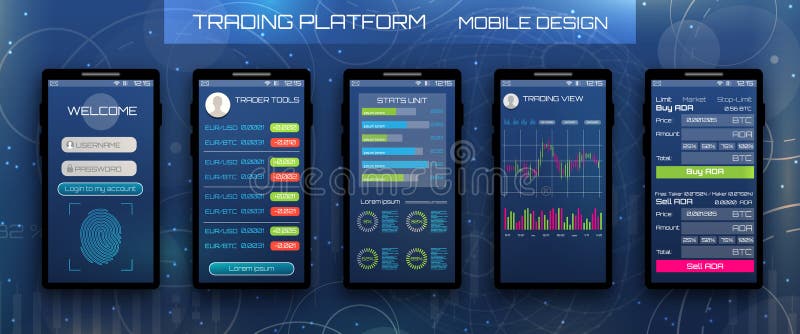 Application On The Smart Phone To Track Steps, Pedometer. App For ...