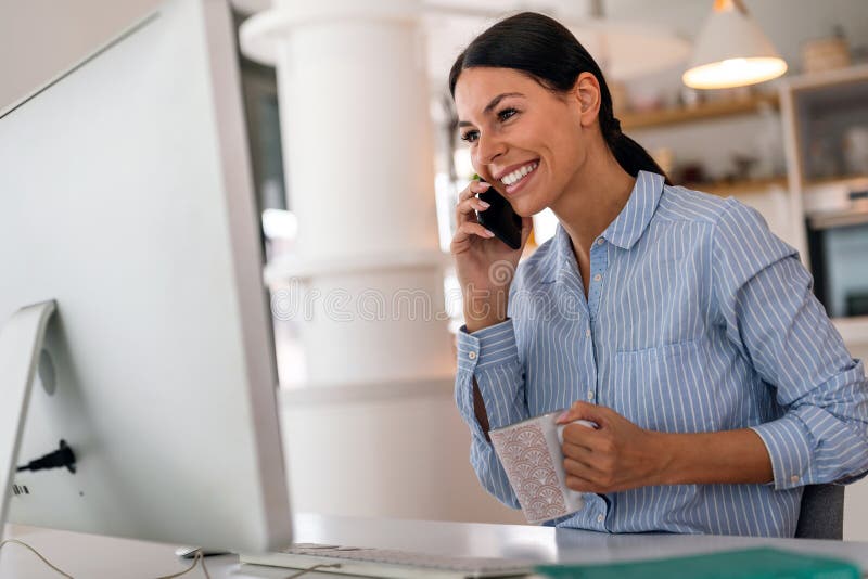 Online Banking Payment Work Business People Communication Network ...