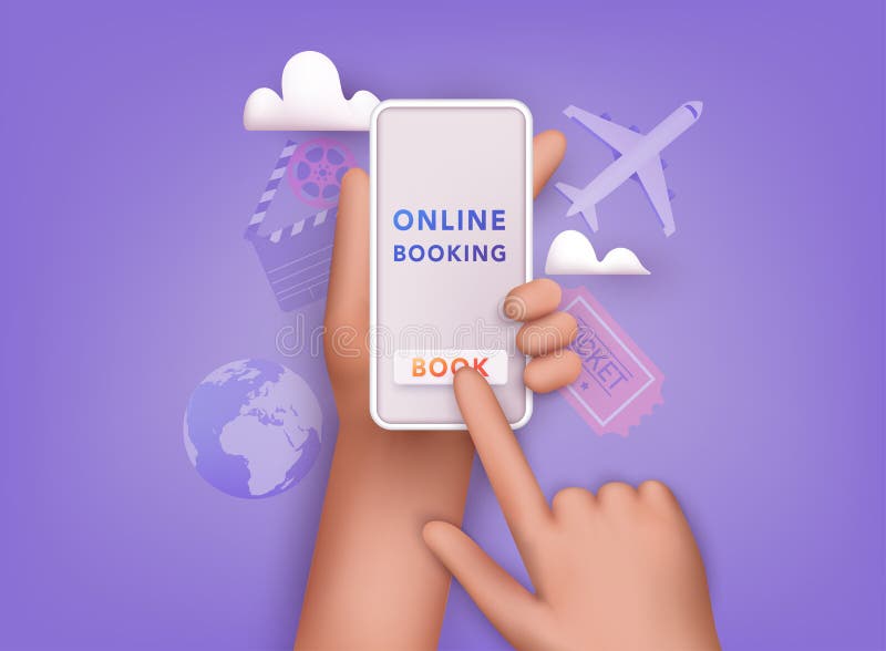 Online Booking Design Concept for Mobile Phone: Hotel Flight Car ...
