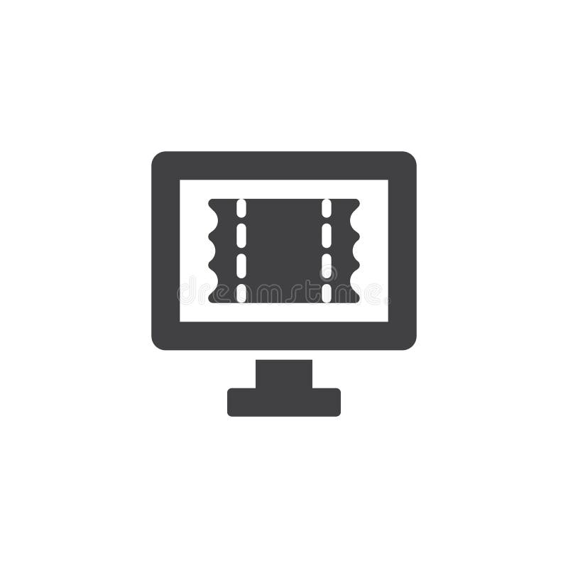 Computer Ticket Icon Stock Illustrations – 6,854 Computer Ticket Icon ...