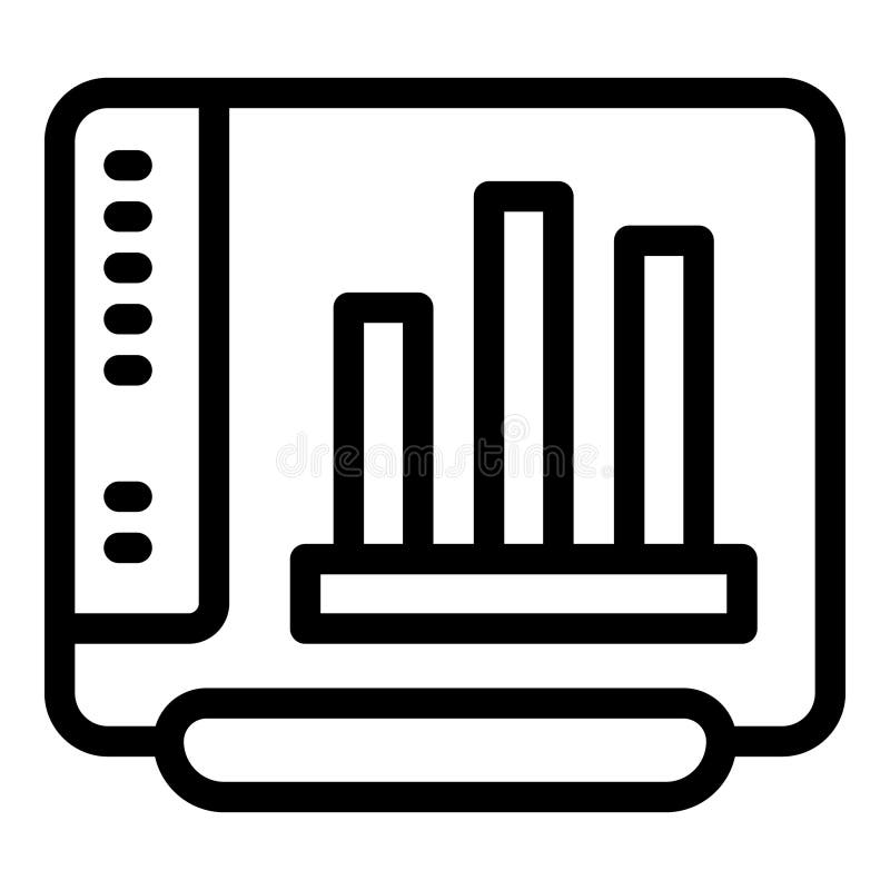 Online Business Analytics Software Displaying Growing Bar Chart on ...