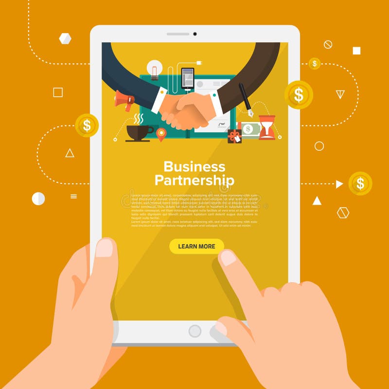 Online_Business_Solution_19 Stock Vector - Illustration of management ...