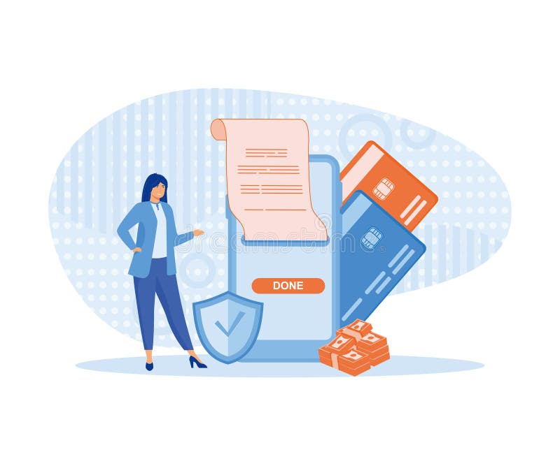 Online Card Payment Concept ,Easy Payments. Easy Edit and Customize ...