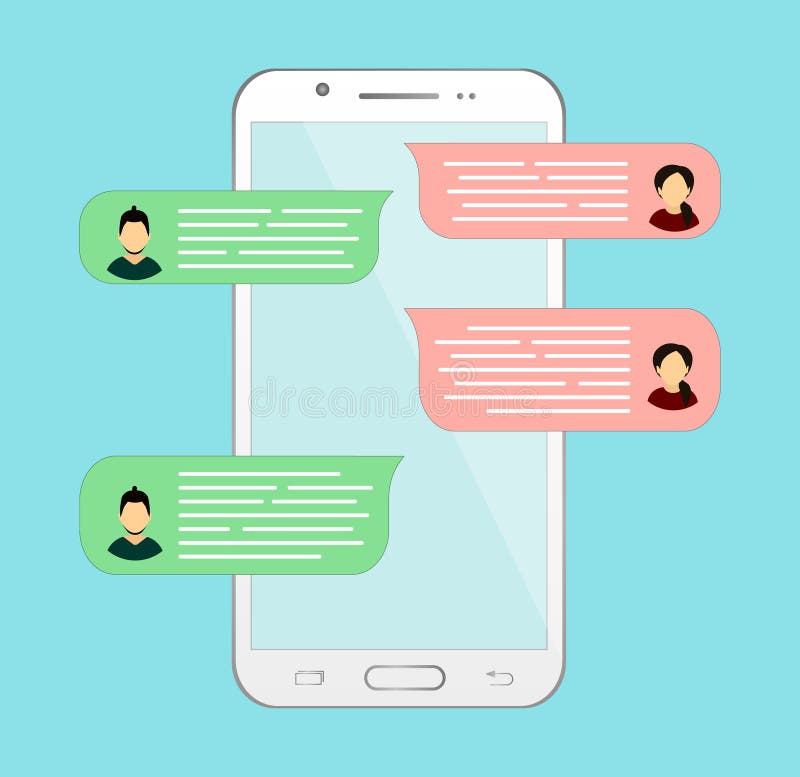 Online Chat in the Phone. Correspondence or Dialogue with Another ...