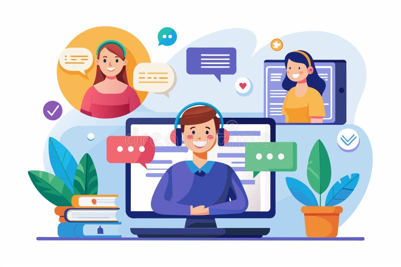 Helping Customers Stock Illustrations – 418 Helping Customers Stock ...