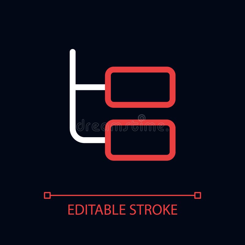 Online Chat Thread Pixel Perfect Color Linear Ui Icon for Dark Theme ...