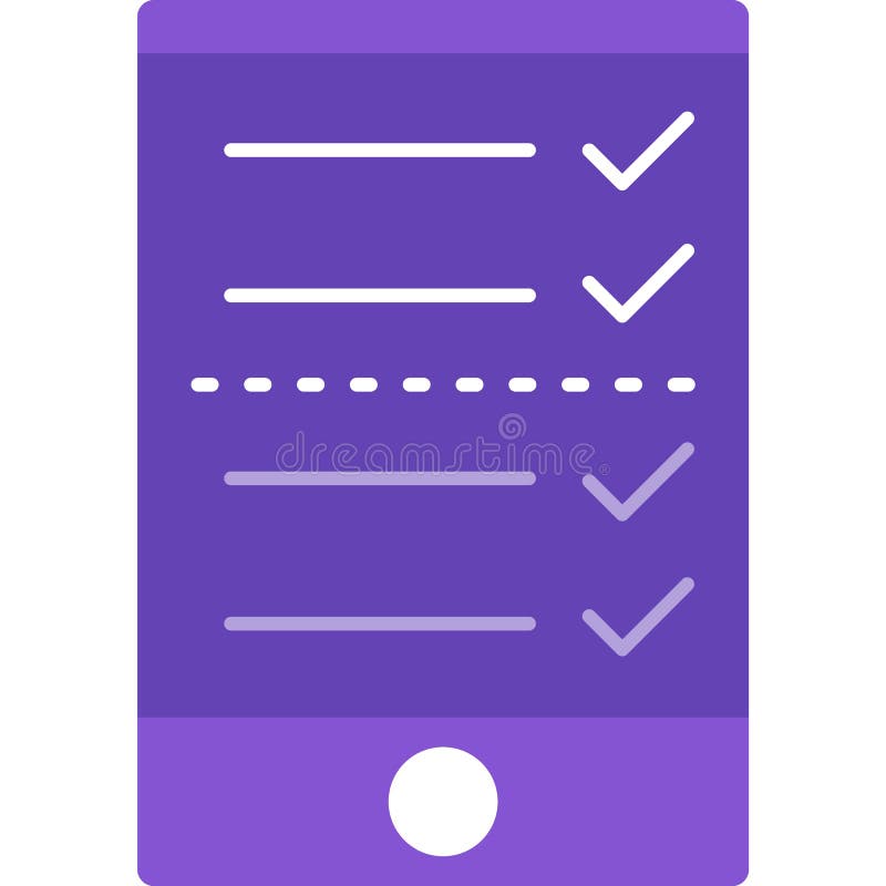 Online Checklist Icon Vector Survey Check Form Stock Vector ...