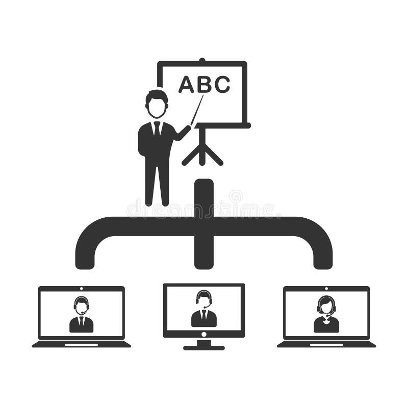 Lecture icon stock illustration. Illustration of purposes - 263177752