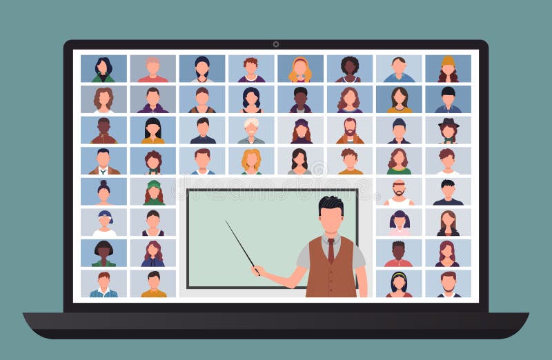 Students Computer Stock Illustrations – 9,880 Students Computer Stock ...