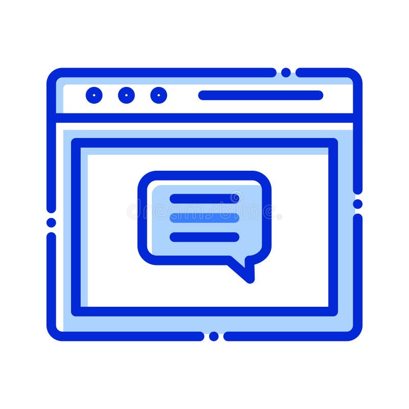 Online Comment, Feedback, Review, Website Fully Editable Vector Icons ...