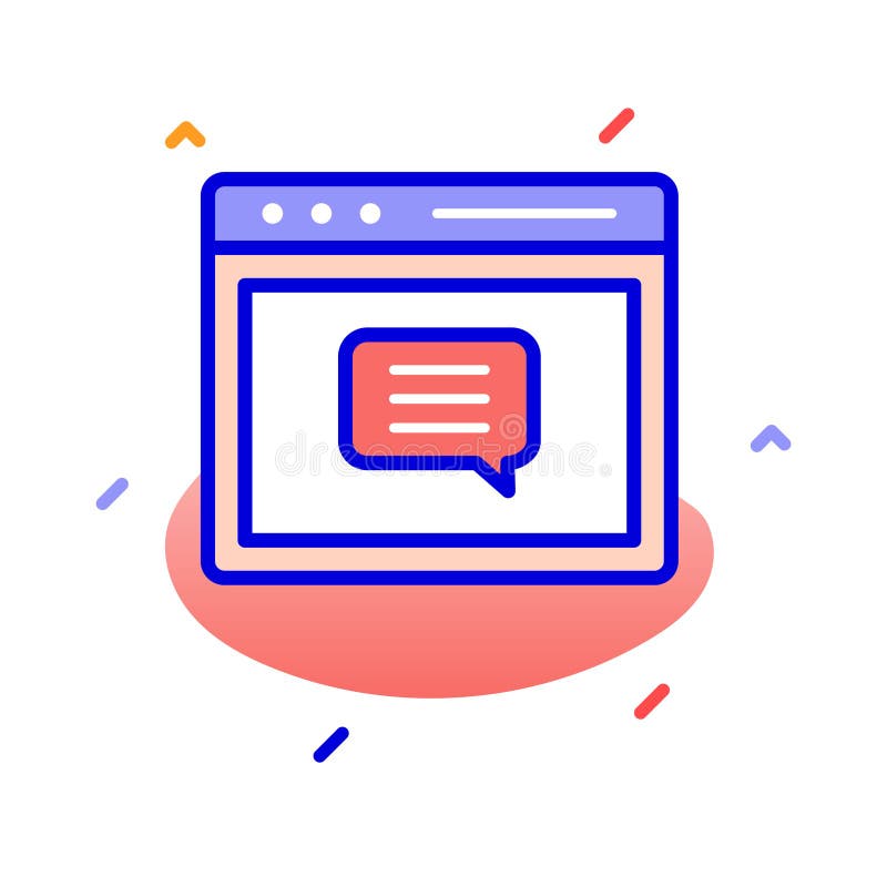 Online Comment, Feedback, Review, Website Fully Editable Vector Icons ...