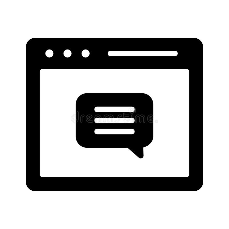 Online Comment, Feedback, Review, Website Fully Editable Vector Icons ...