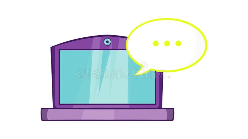 3D AI Chat Icon Animation with Green Screen Stock Video - Video of ...