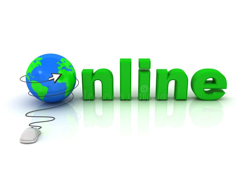 Online text stock illustration. Illustration of palm - 12658616