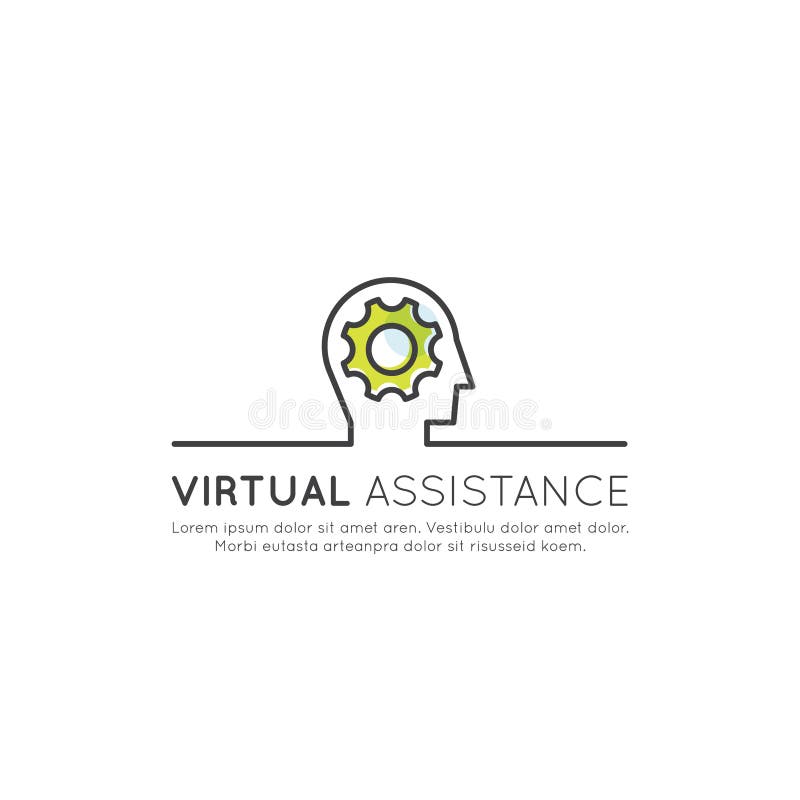 Chatbot, Virtual Assistant, Support Icon Stock Vector - Illustration of ...