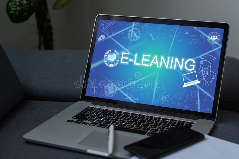 Online Course, E-learning. Online Education Editorial Stock Image ...