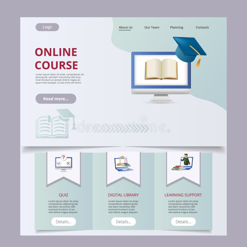 Online Check Flat Landing Page Website Template. Doctor, Body Weight ...