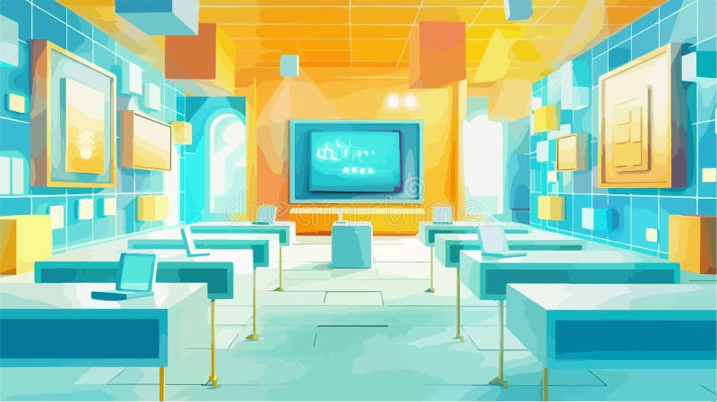 Online it Courses Abstract Concept Vector Illustration for Professional ...