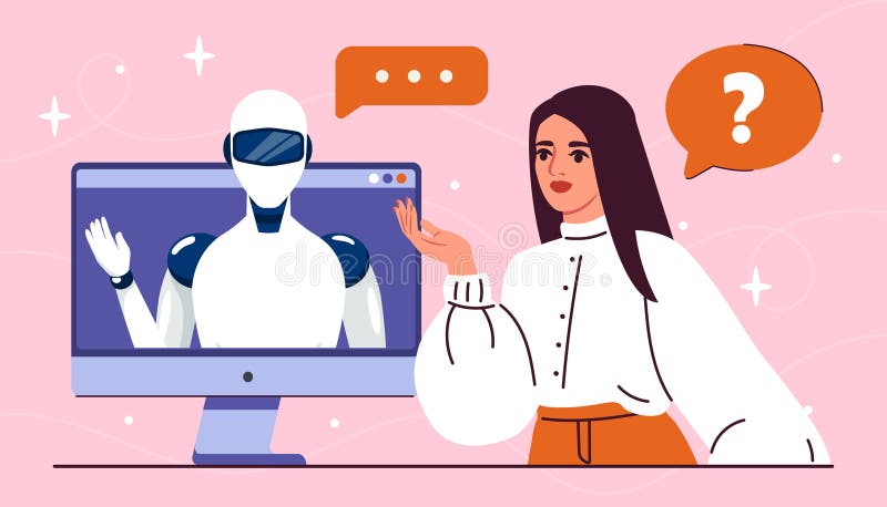 Online Customer Support Vector Concept Stock Vector - Illustration of ...