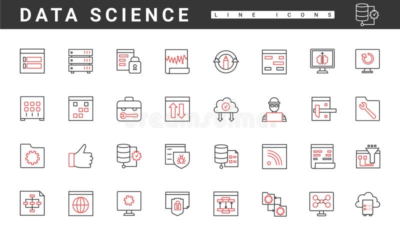 Systems Thin Line Stock Illustrations – 718 Systems Thin Line Stock ...