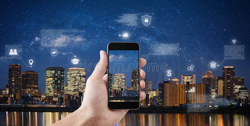 Online Data Security Connection by Mobile Smart Phone and Smart ...