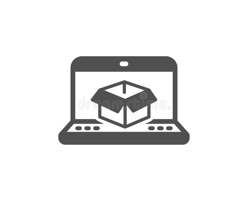 Online Delivery Icon. Parcel Tracking Sign. Vector Stock Vector ...