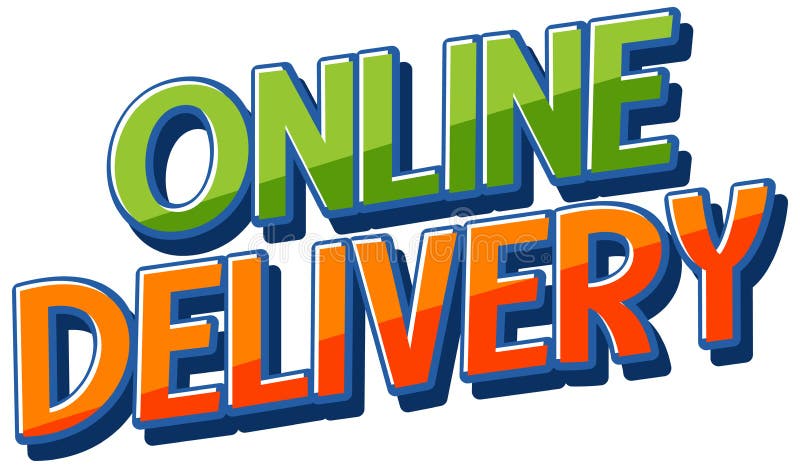 Delivery Wordmark Stock Illustrations – 146 Delivery Wordmark Stock ...