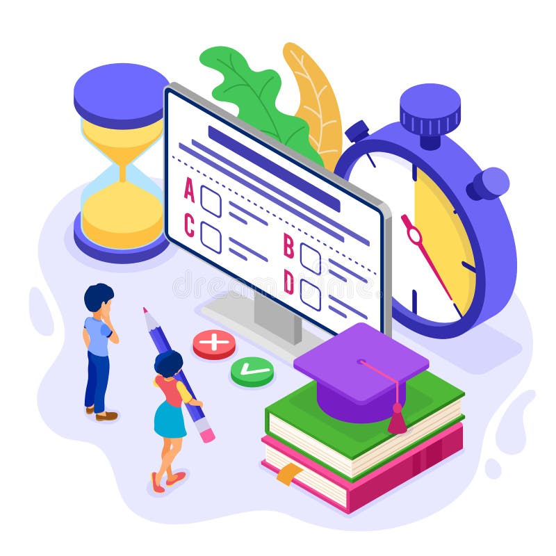 Examing, Test, Writing Man at Desk Line Icon, Vector. Examing, Test ... Examing, Test, Writing Man at Desk Line Icon, Vector. Examing, Test ...