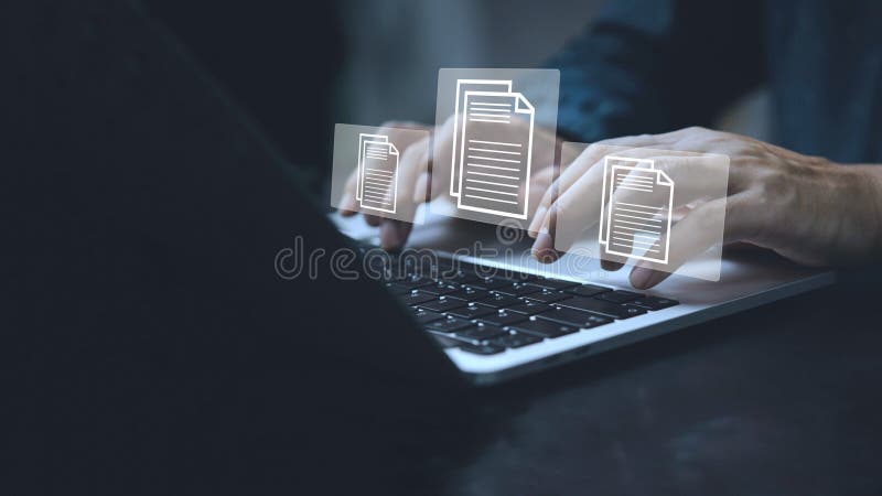 139 Working Computer Business Process Document Management System Stock ...