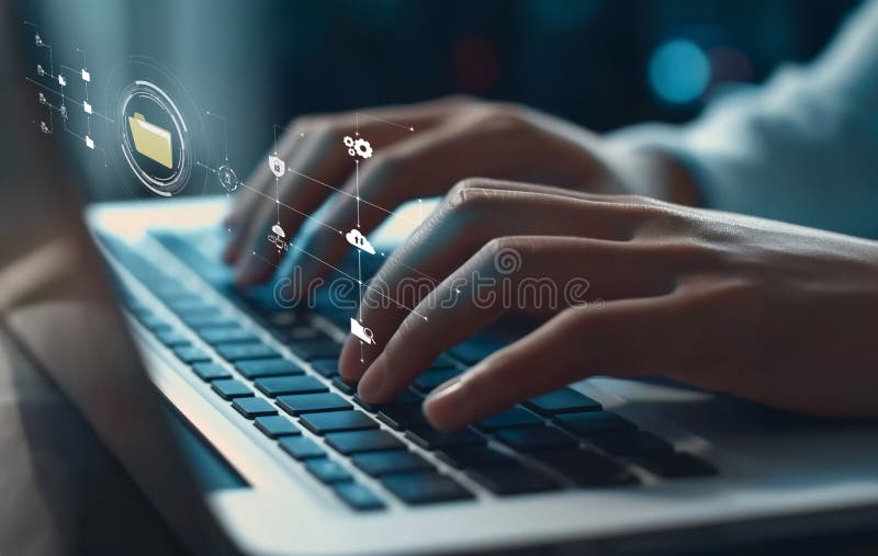 Online Documents Folders Management Streamlining Workflows EIDE Stock ...