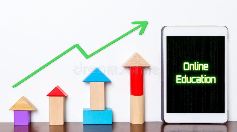 Kid Learning Growth Graph Chart Stock Photo - Image of education ...