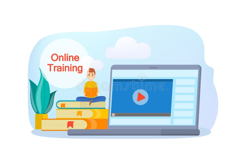 Online Education Concept. Idea of Learning and Knowledge Stock Vector ... Online Education Concept. Idea of Learning and Knowledge Stock Vector ...