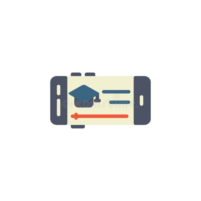 Online Education Icon. Online Learning Icon. Perfect for Application ...