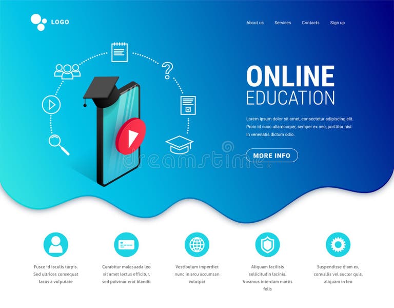 Learning Landing Page Stock Illustrations – 13,830 Learning Landing Page Stock Illustrations ...