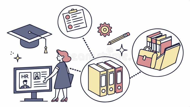 Online Education and Learning, Digital Study and E,learning Vector ...