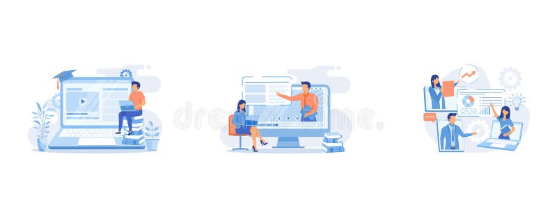 Online Education Platform Abstract Concept, Online Workshop Abstract Concept, Online Tech Talks ...