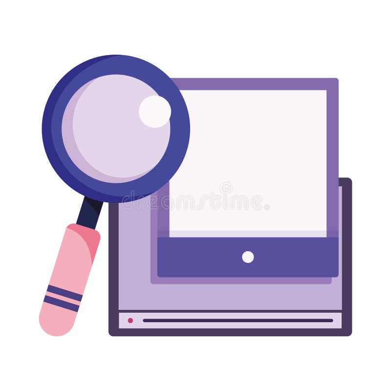 Online Education Smartphone Website Page Analysis Cartoon Stock Vector ...