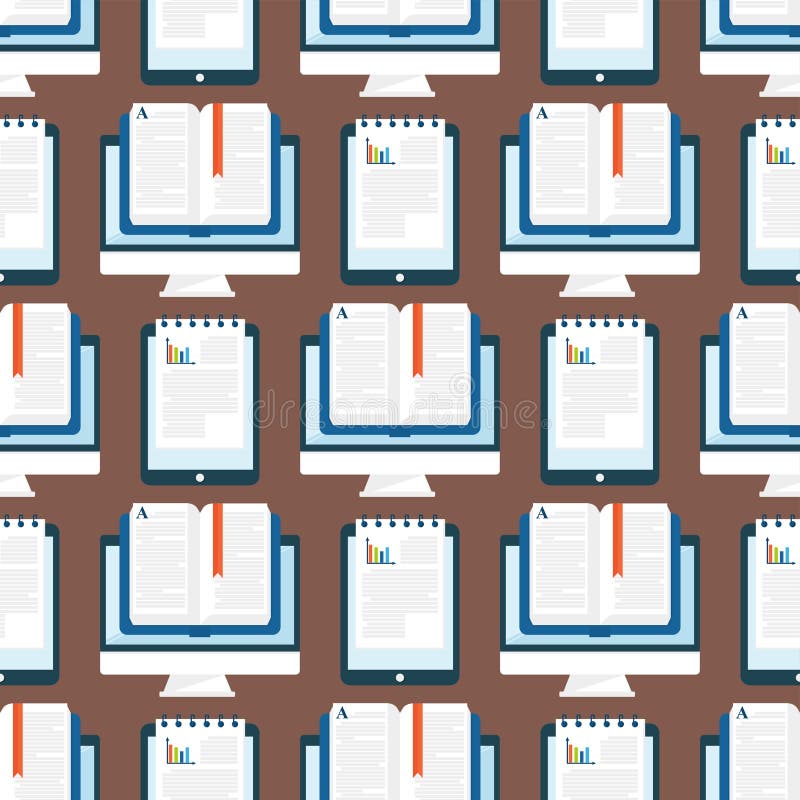 Learning App Seamless Distance Stock Illustrations – 101 Learning App Seamless Distance Stock ...