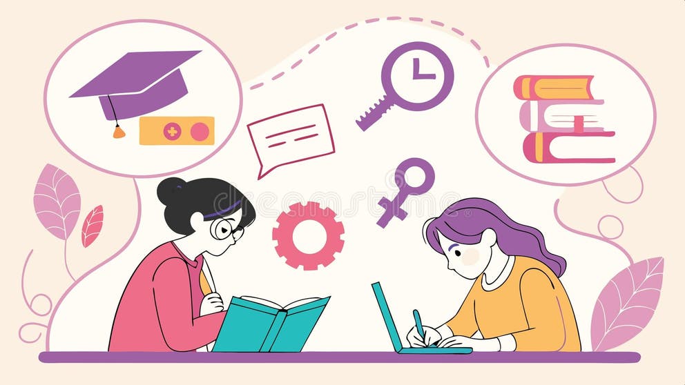 Online Education Students, E,learning Community, Digital Classroom ...