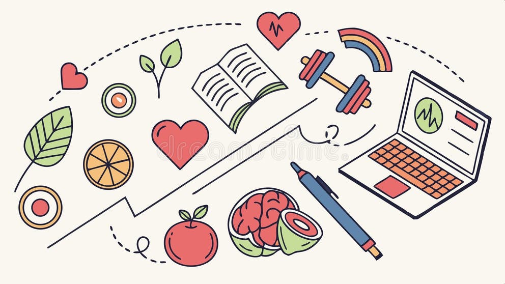 Online Education Study, Digital Learning and Knowledge Resources Vector ...