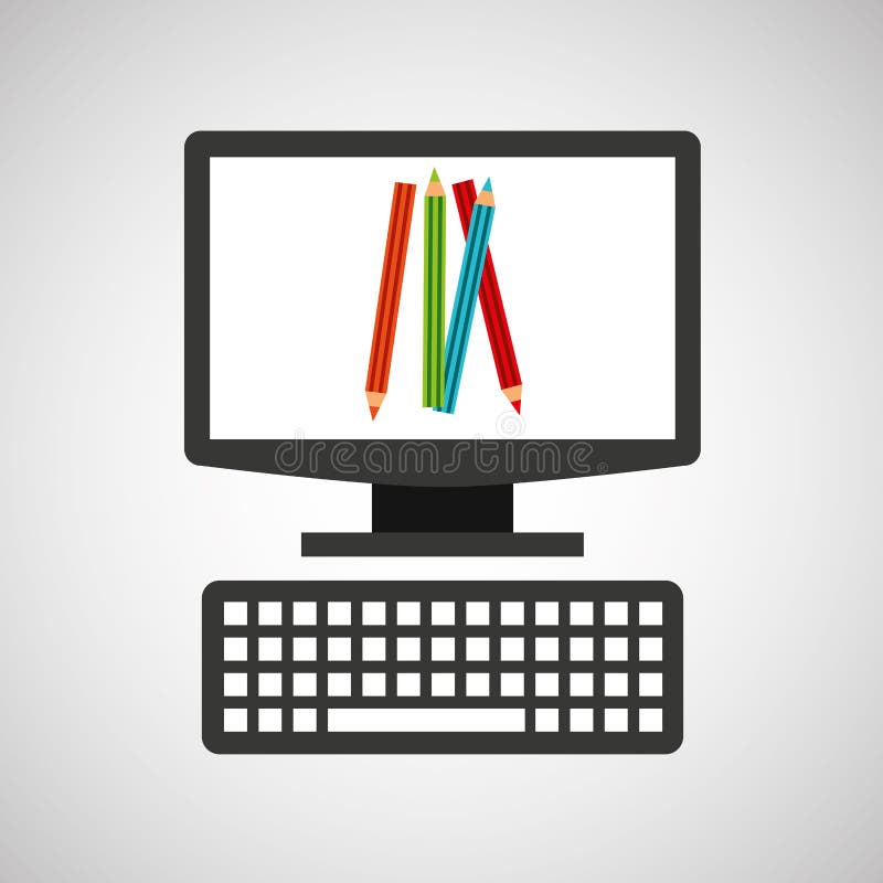 Technology Drawing with Metal Hexagon Stock Vector - Illustration of ...