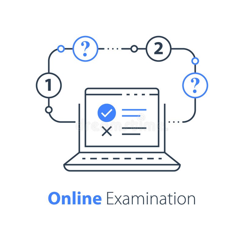 Computer Form Icon Line Stock Illustrations – 12,873 Computer Form Icon ...