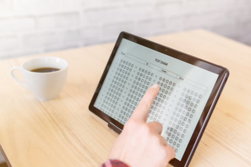 Student Testing 2 stock photo. Image of school, person - 172158