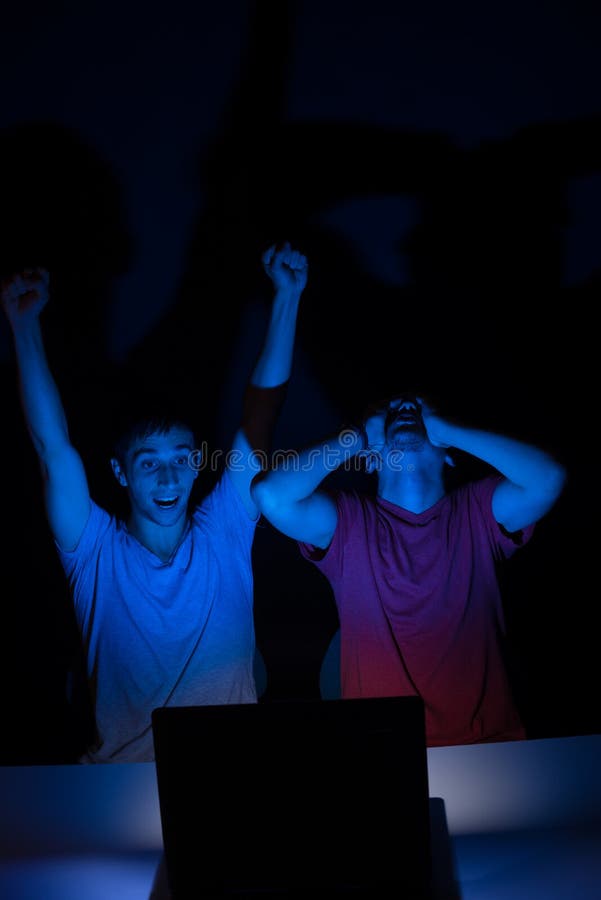 Online excitement stock image. Image of online, shot - 35081407