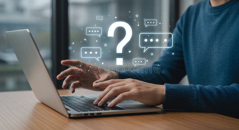 Online FAQs, Q&a, Customer Support, Help, Troubleshooting, Problem Solving, Laptop, Technology ...