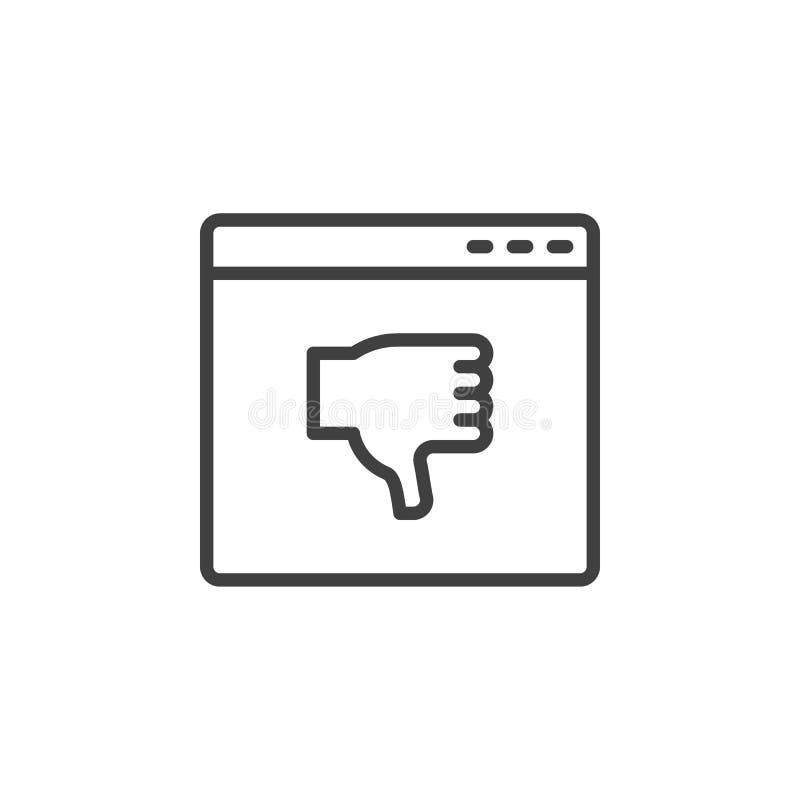 Webpage Line Icons Collection. Design, Content, Navigation, Layout ...