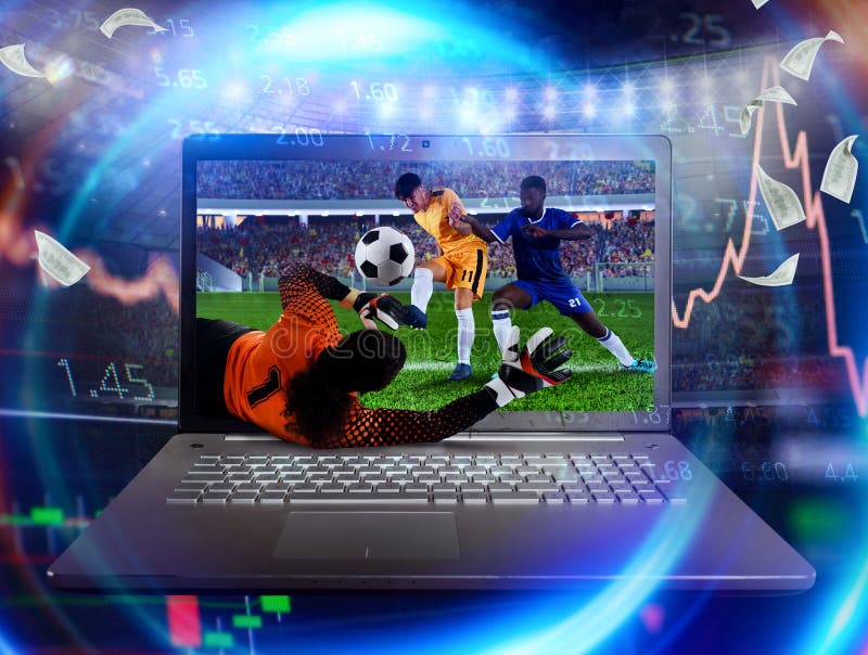 Online Football Bet and Analytics and Statistics for Soccer Game Stock ...