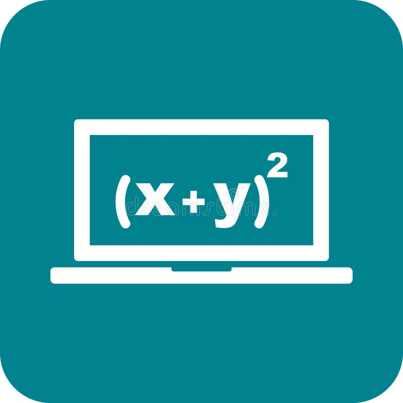 Online Formula stock vector. Illustration of mathematics - 99934520